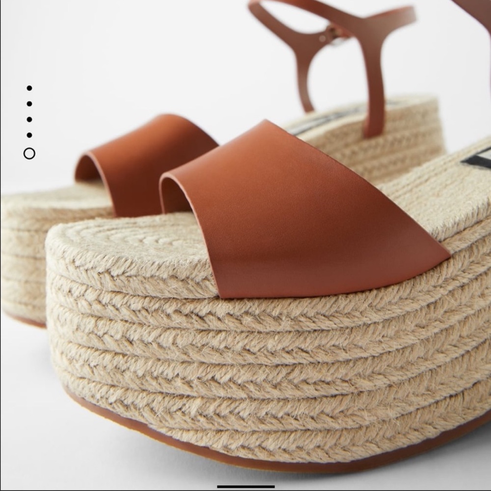 Zara Platform Wedge - Gem